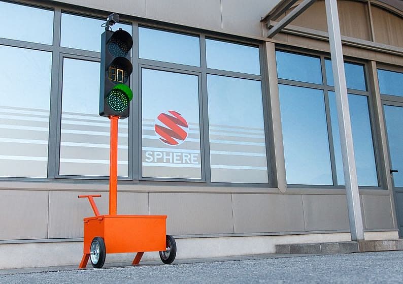 Intertraffic | SPHERE d.o.o. - Portable Traffic Signals