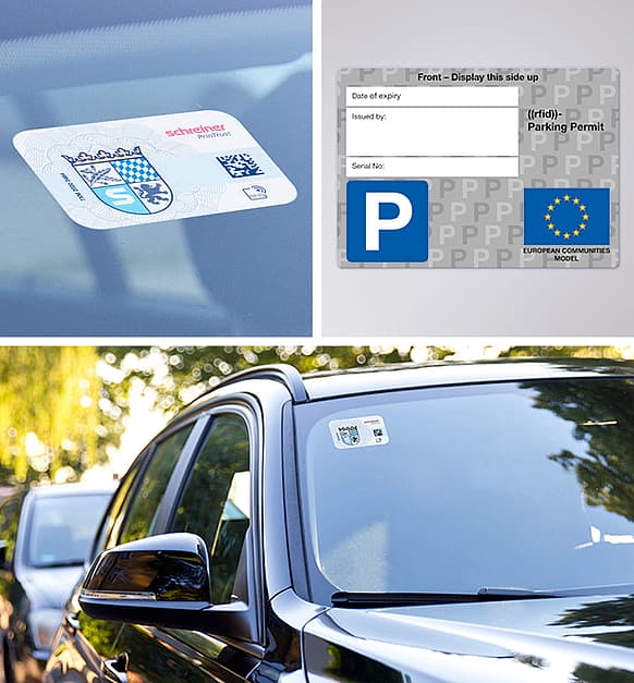 Intertraffic | Schreiner PrinTrust - RFID Parking Permit