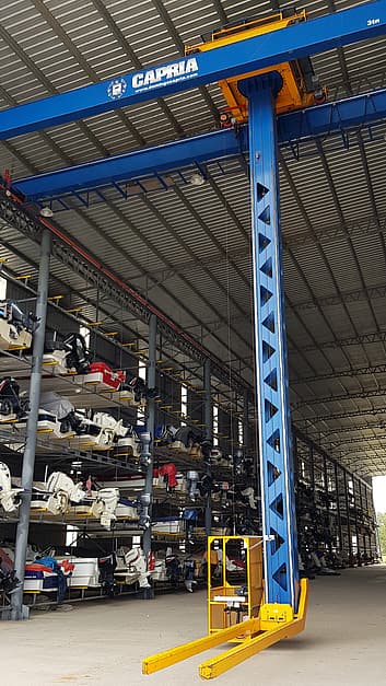 Metstrade | CAPRIA Stacker Machinery-