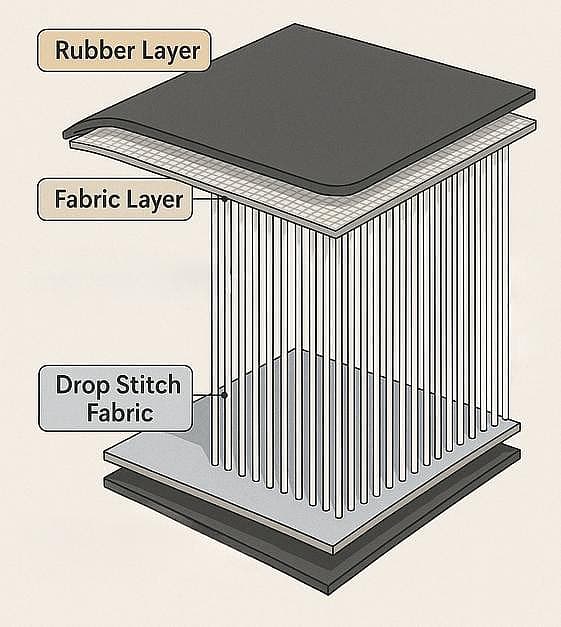 Metstrade | Formosan Rubber Group Inc. - Rubber coated Drop Stitch fabric