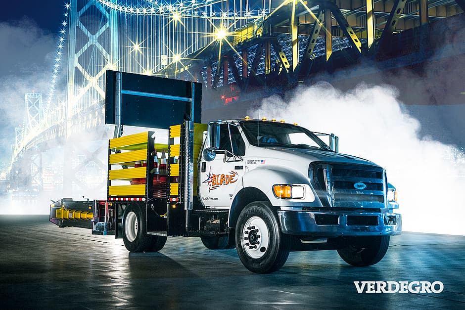 Intertraffic | Verdegro Group - BLADE - Truck Mounted Attenuator (MASH)